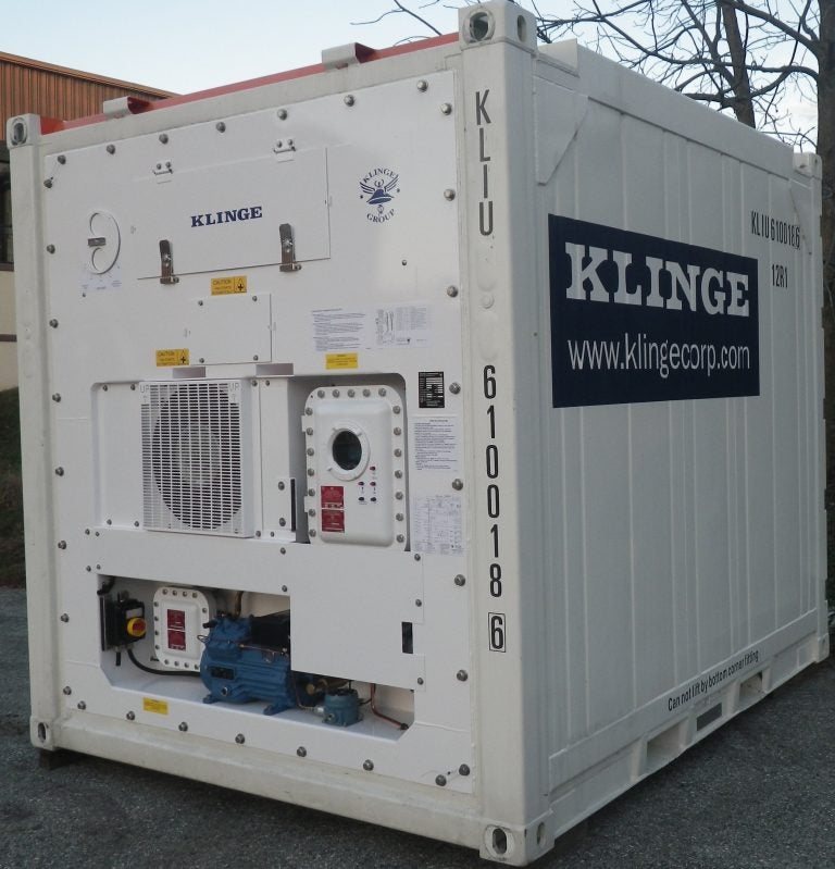ATEX Zone 1 Refrigerated Container | Klinge Corporation