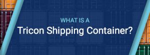What is a Tricon Shipping Container? | Benefits & Dimensions