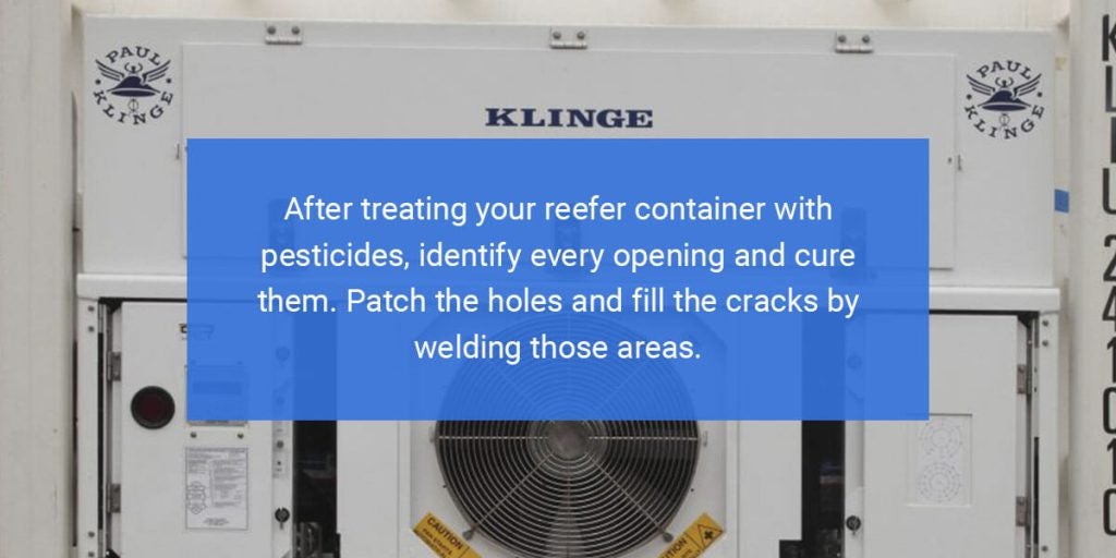 Reefer Container Repair and Maintenance Guide | Klinge