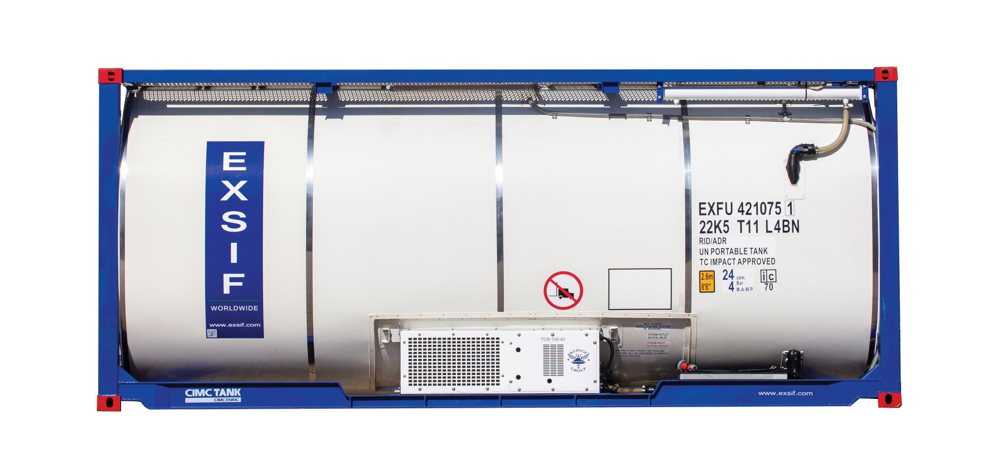Tank Container Refrigeration Units | Klinge Corporation